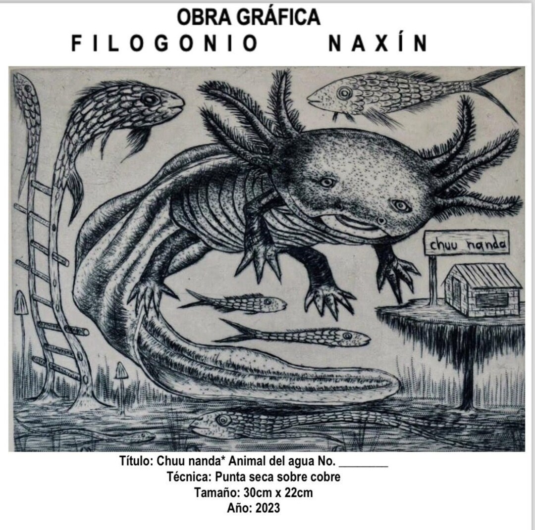 FILOGONIO NAXIN/ Título: Nanda Animal Del Agua / Creature of the Water ...