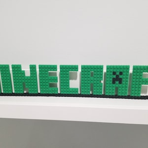 Make Your Own - DIY Minecraft Decor Sign PIXEL Mini-block Kits ...