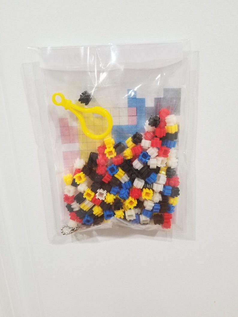 DIY Minecraft Pixel Mini-brick KIT - Sword, Tools and Logo Sign - Etsy