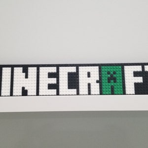 Make Your Own - DIY Minecraft Decor Sign PIXEL Mini-block Kits ...