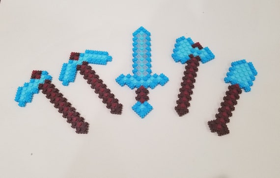 Minecraft Papercraft Mini Herramientas