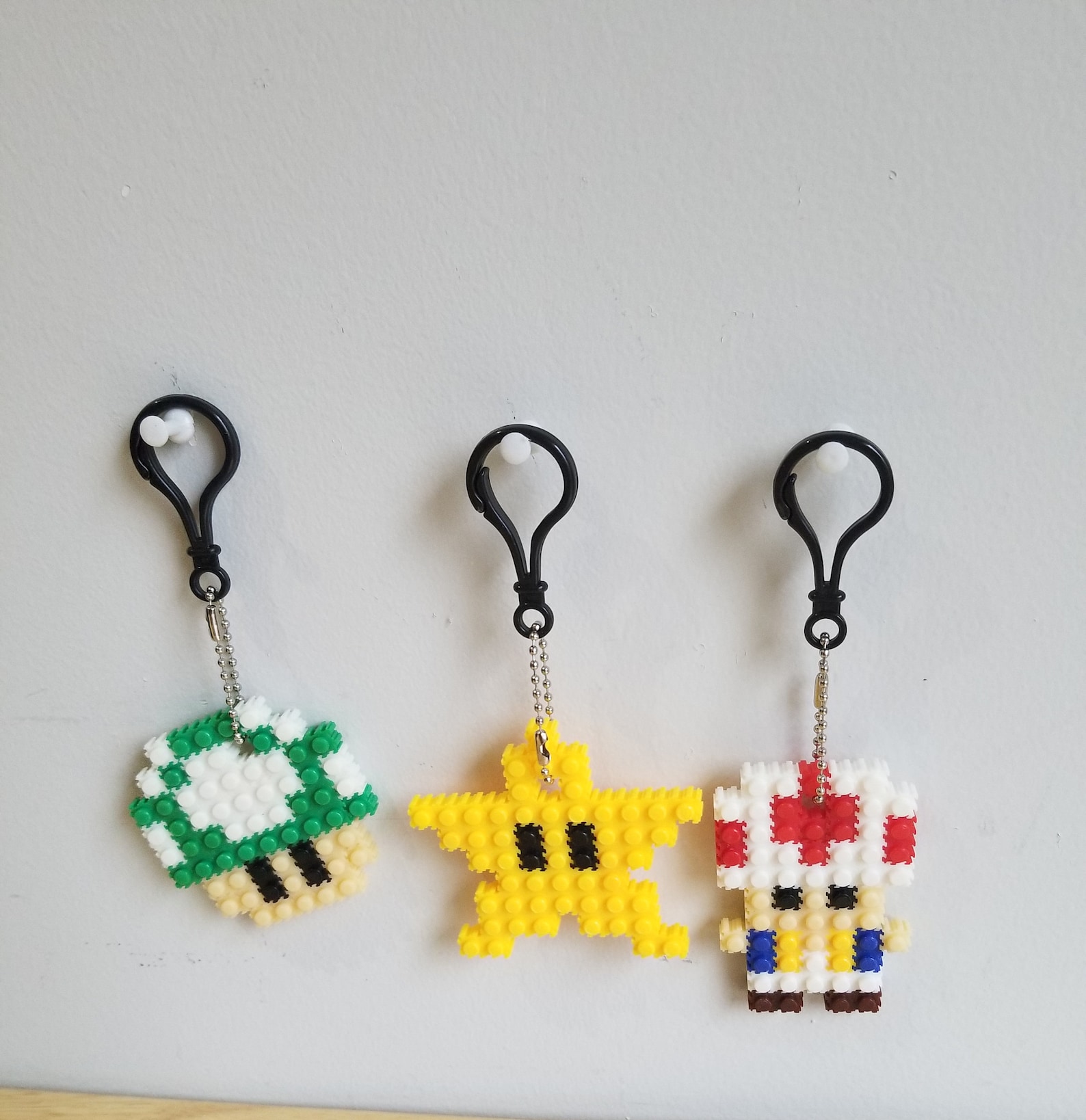 DIY Super Mario PIXEL Mini-block Kits Character Keychains - Etsy