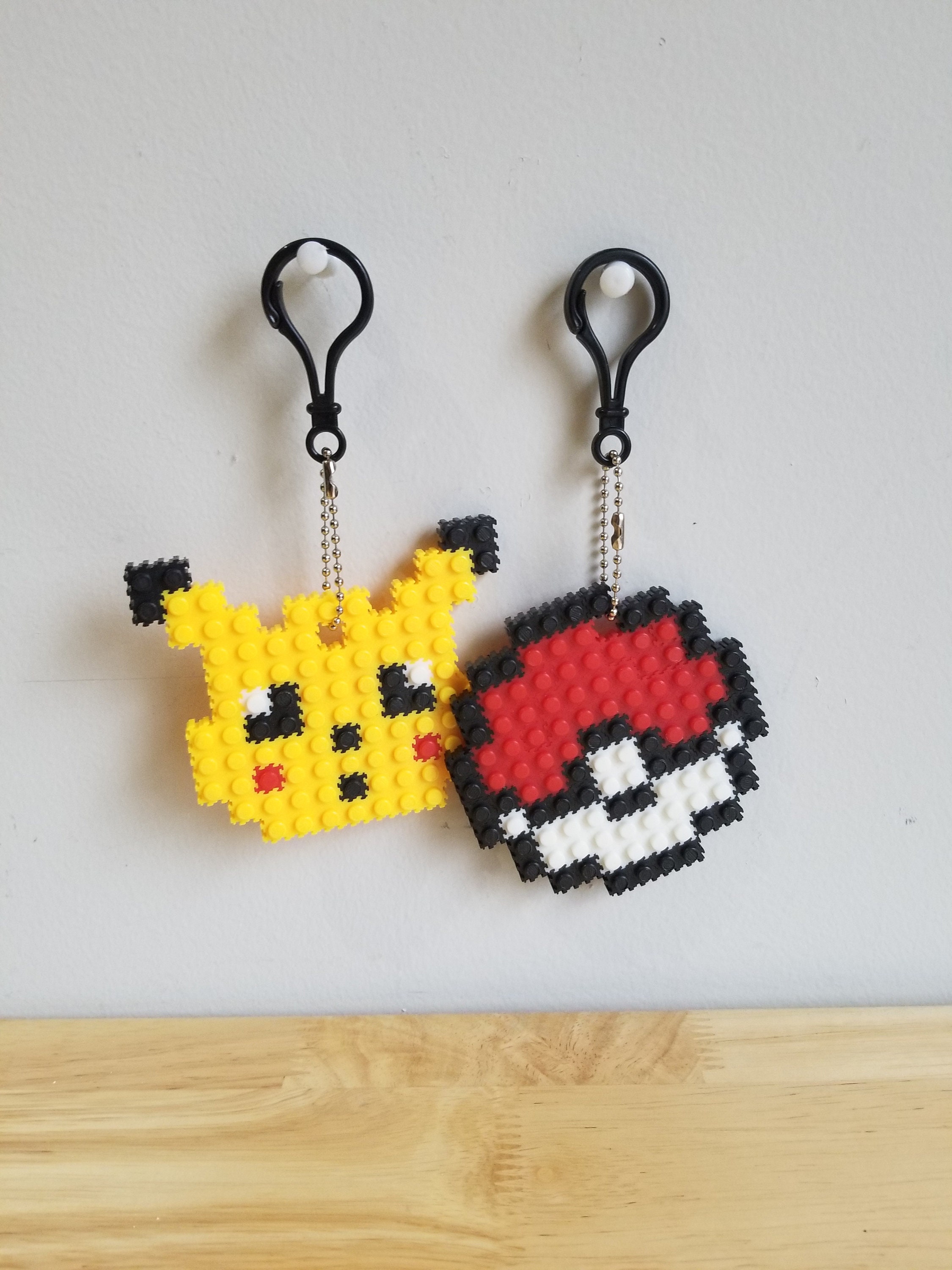 DIY Pokemon Pokeballs PIXEL Mini-block Kits Character - Etsy