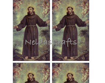 Saint Francis of Assisi Philip Fruytiers Print Poster - Etsy