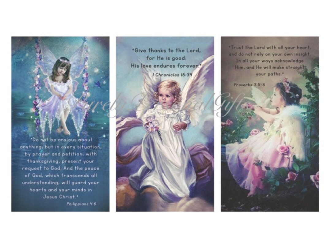 Angel Cards Collage Sheet, Instant Download Angel Cards, Gratitude ...