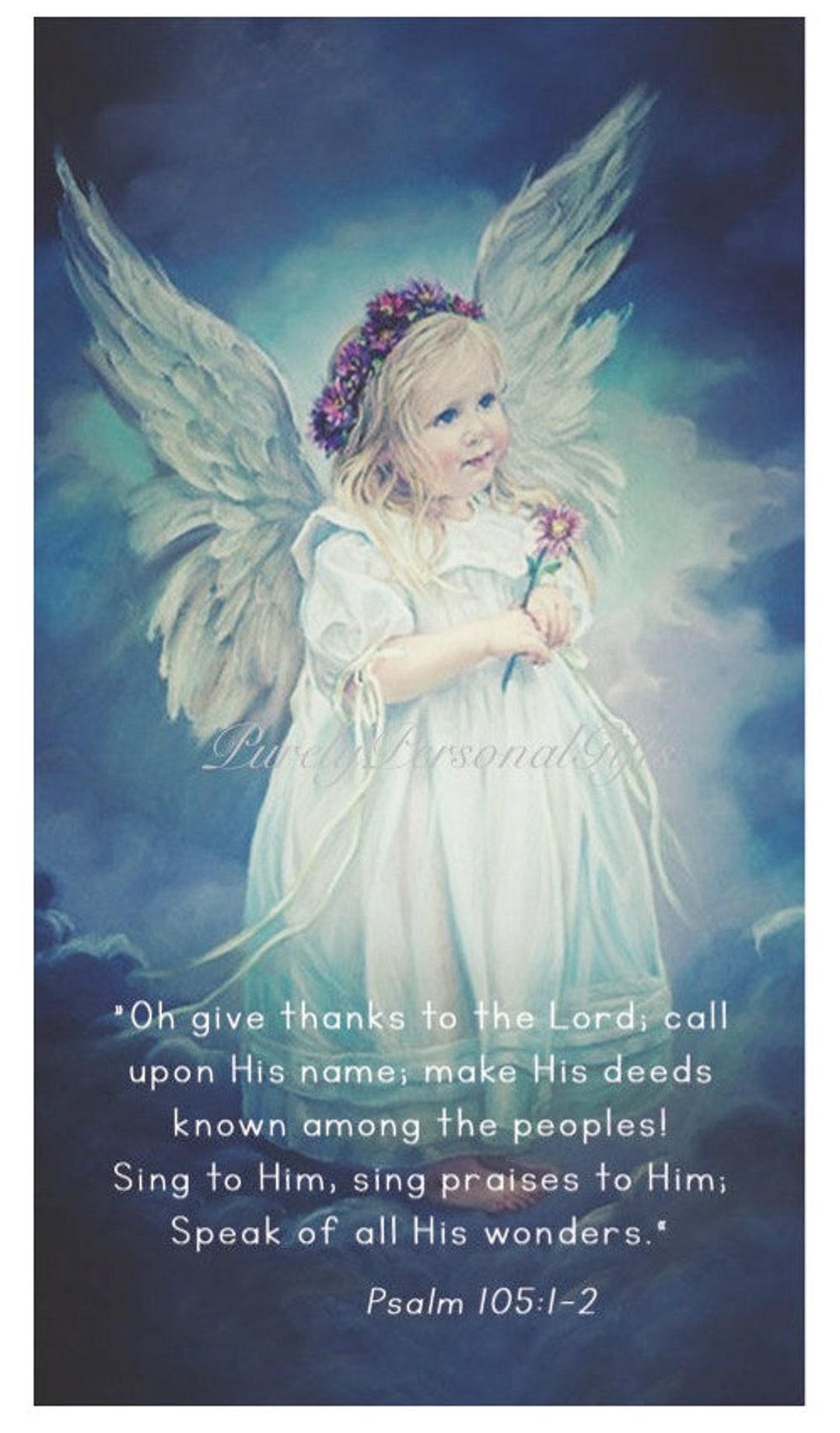 Angel Card Quote on Gratitude, Instant Download, Angel Card Digital ...