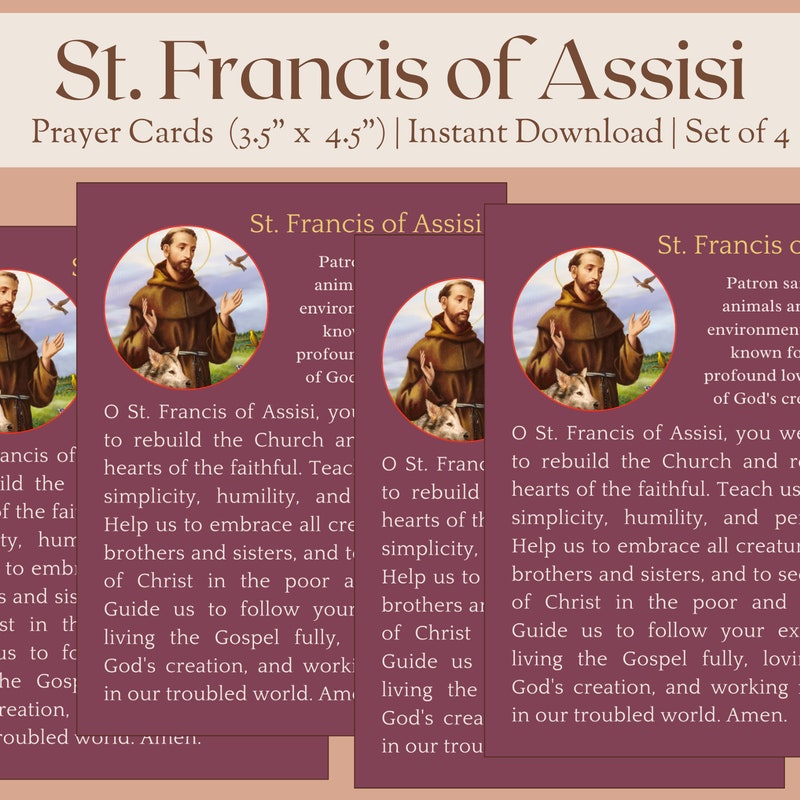 St Francis of Assisi - Etsy