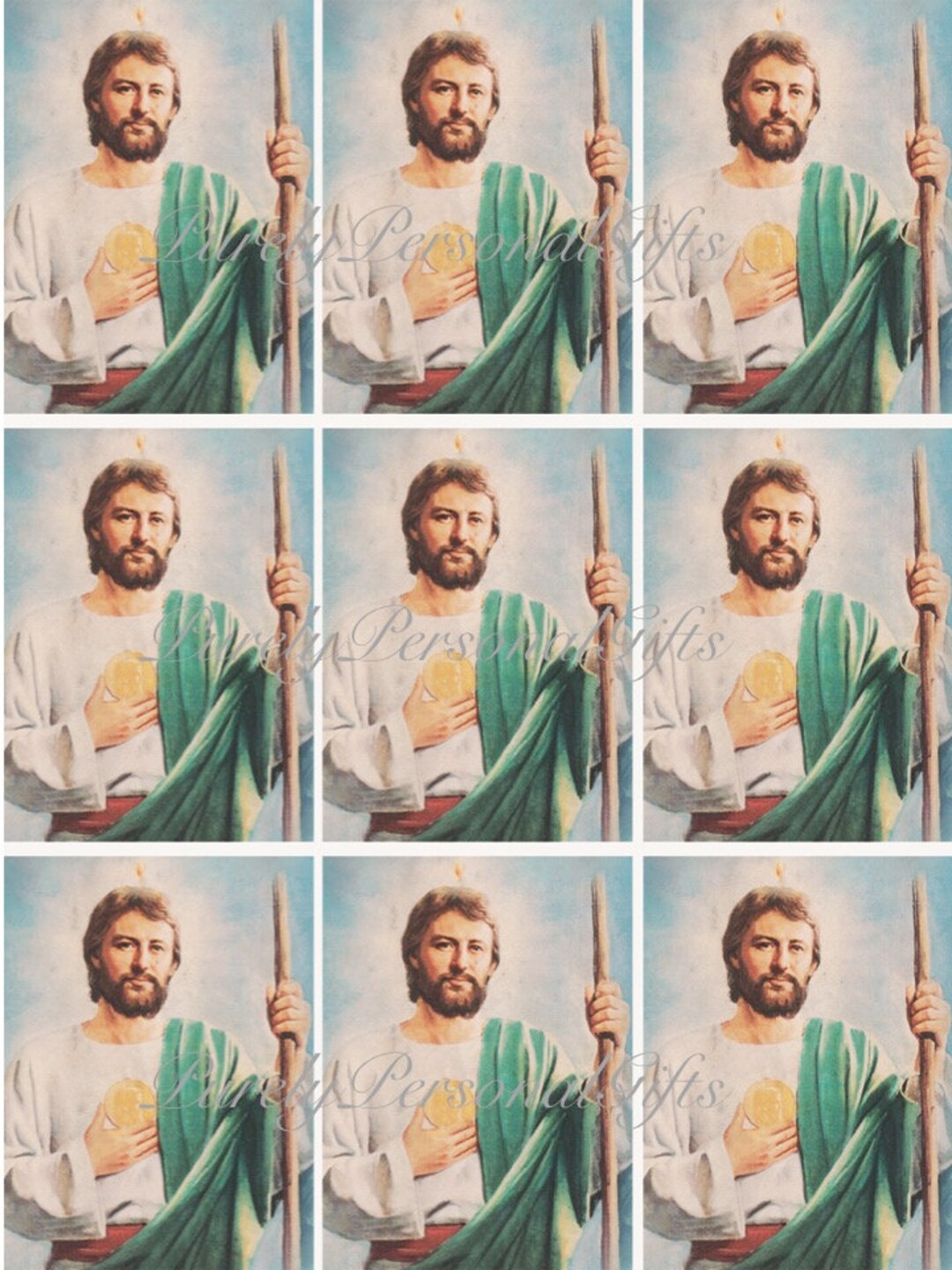 Digital Download St Jude Thaddeus, Printable Saint Jude, St Jude ...