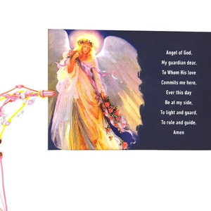 Angel Prayer Cards, Prayer to Guardian Angel, Guardian Angel Cards ...