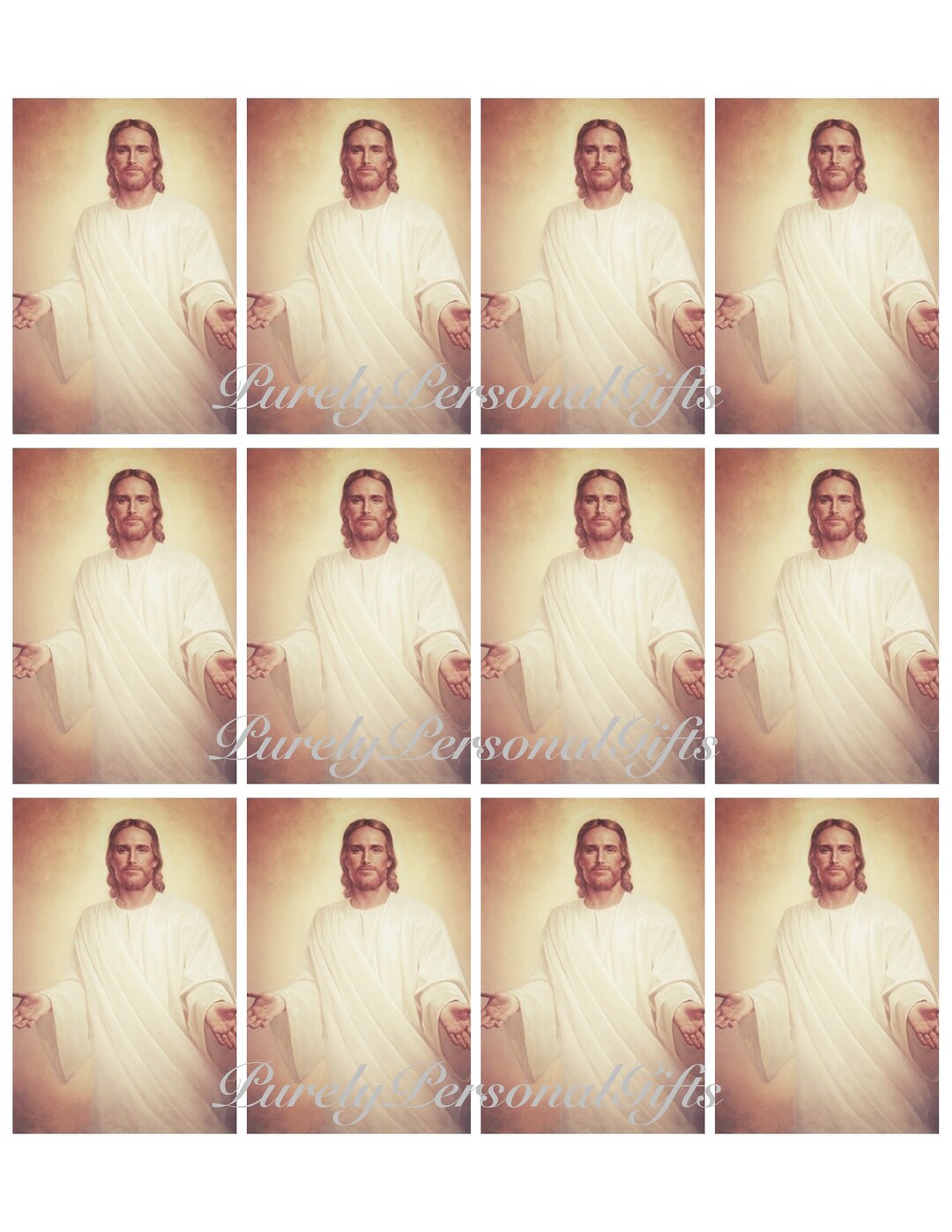 Digital Image of Jesus Christ, Jesus Christ Collage Sheet, Jesus Tags ...