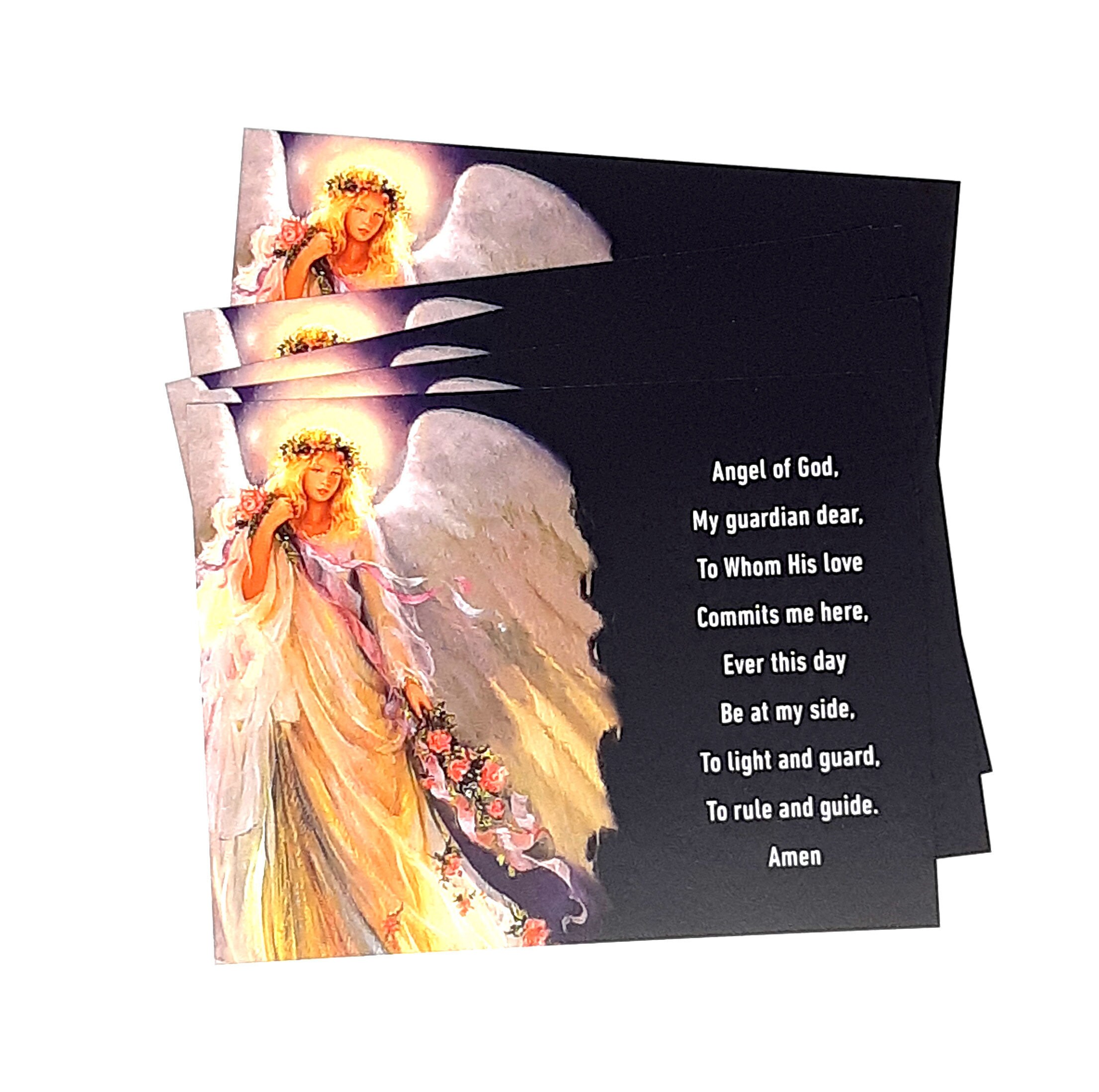 Guardian Angel Prayer Cards Prayer to the Guardian Angel - Etsy Canada