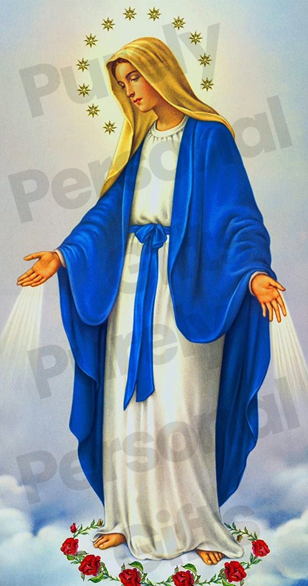 Printable Our Lady of Lourdes Digital Download - Etsy UK