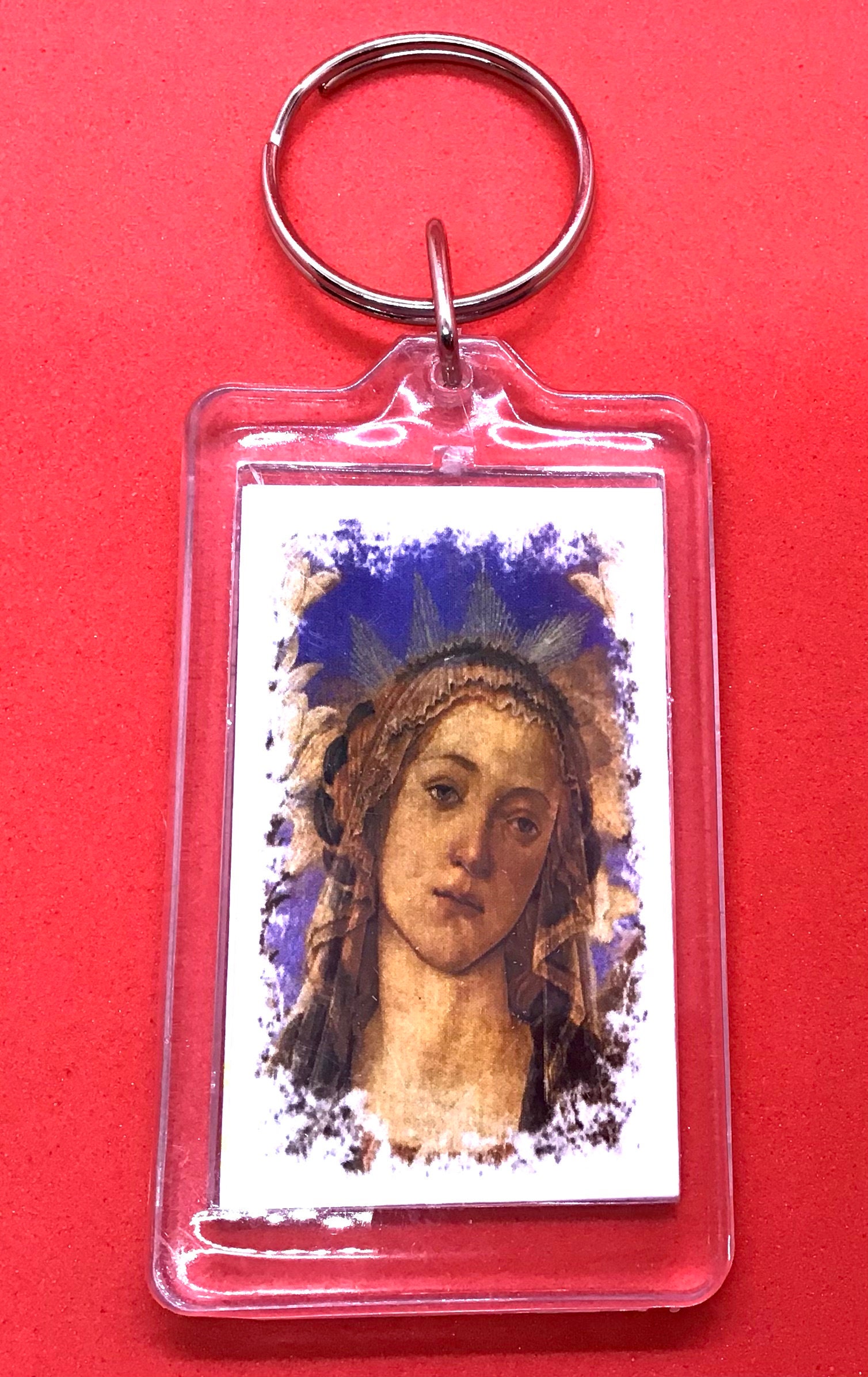Blessed Mary Image and Keychain Inay Maria Ng Magnificat - Etsy UK