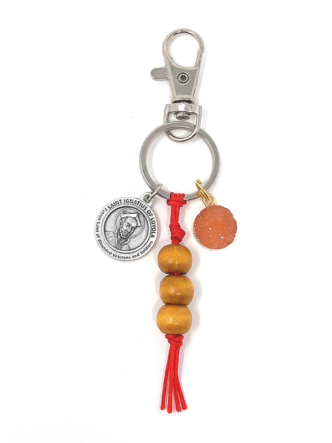 St Ignatius of Loyola Keychain, Soldiers Keychain, Veterans Keychain ...