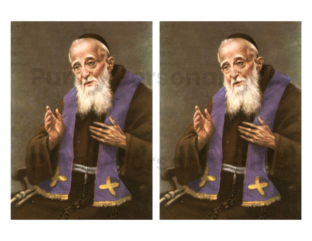 Padre Pio Digital Sheet, Instant Download, Saint Pio Digital Print ...