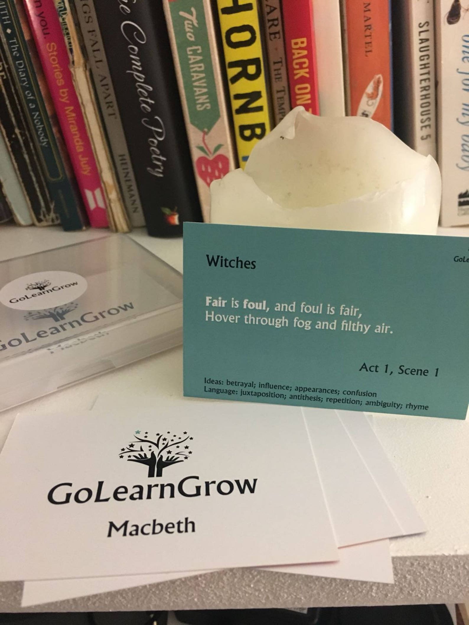 GCSE English Literature Macbeth Revision Flash Cards - Etsy UK