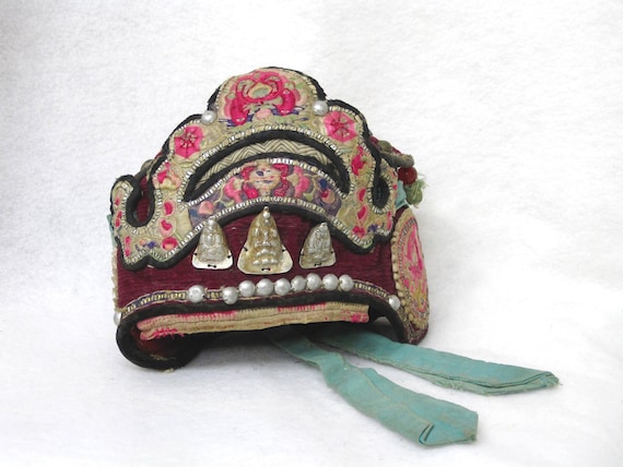 Chinese Child's Hat vintage - Etsy