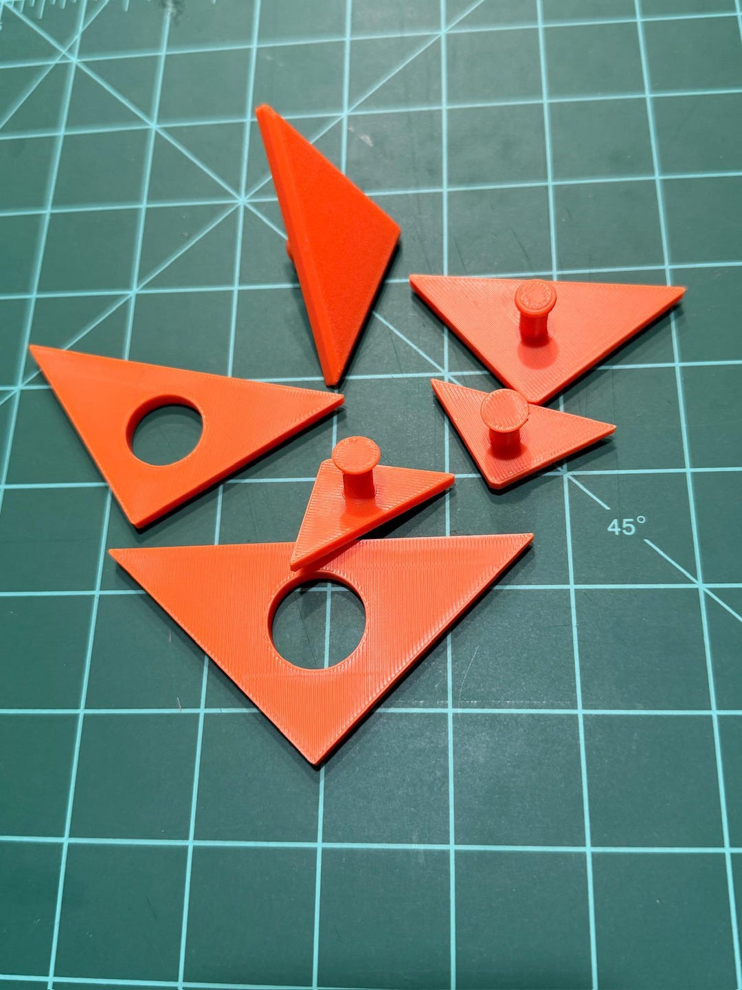 90 Degree Work Triangles With Beveled Edges - Etsy