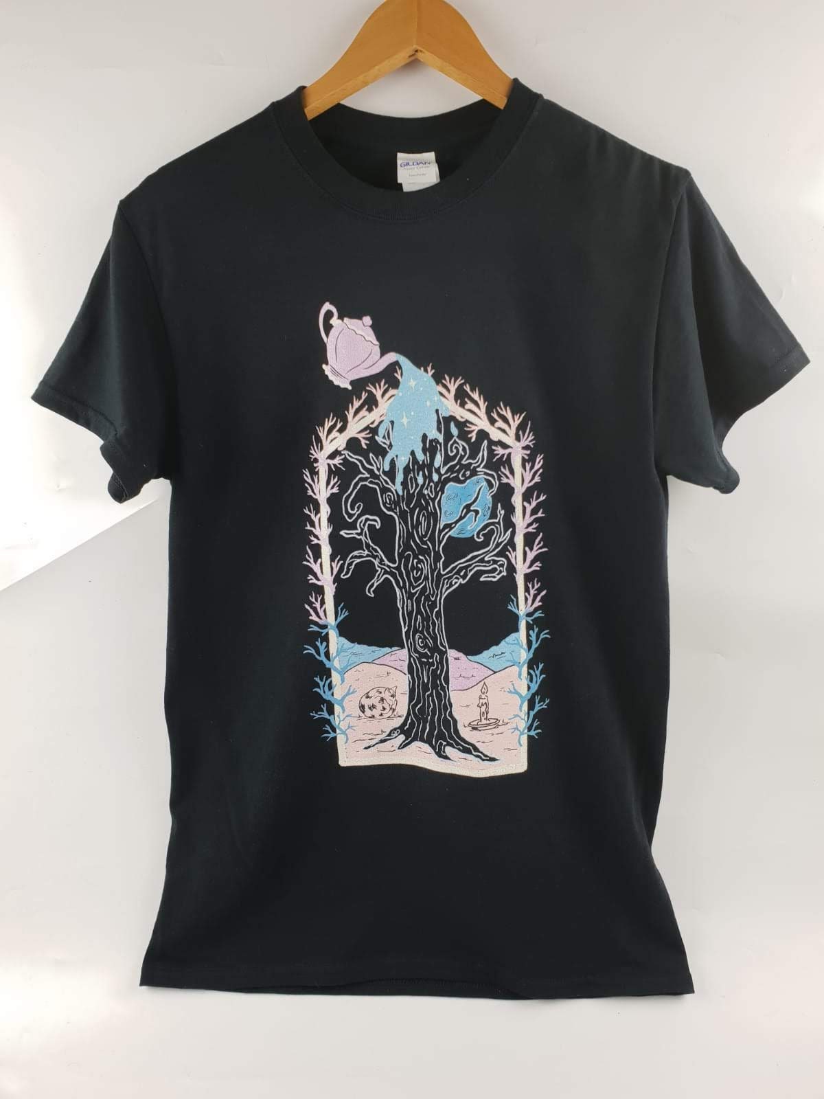 Mystical Tree T-shirt Fantasy Magical Witchcraft Grunge Slouchy Casual ...