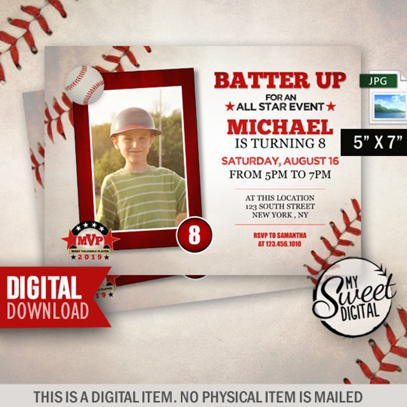 Baseball Theme Party - Etsy