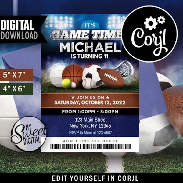 All Star Birthday Party - Etsy