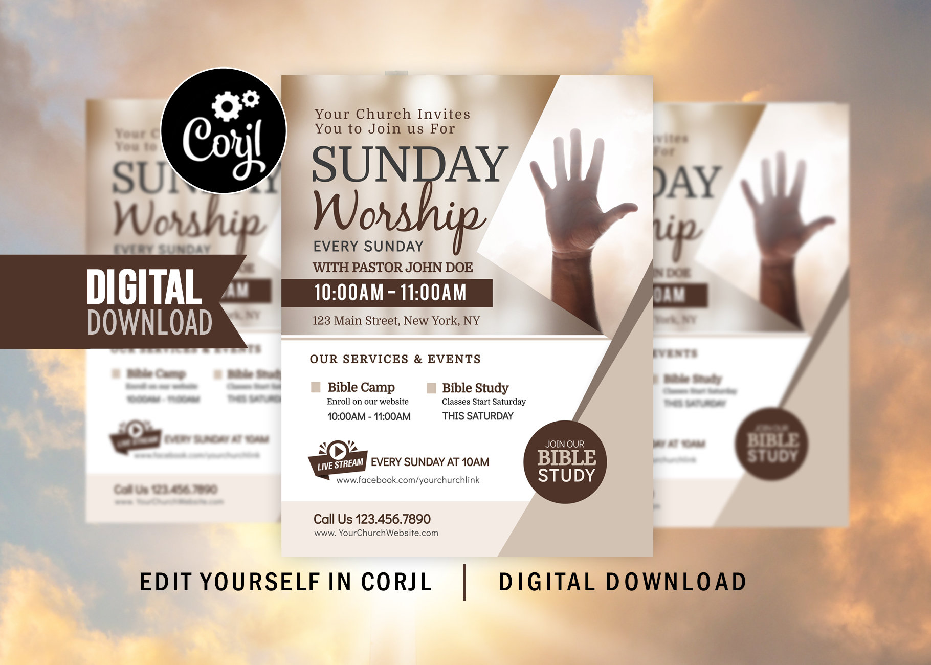 Free Printable Christian Flyer Templates