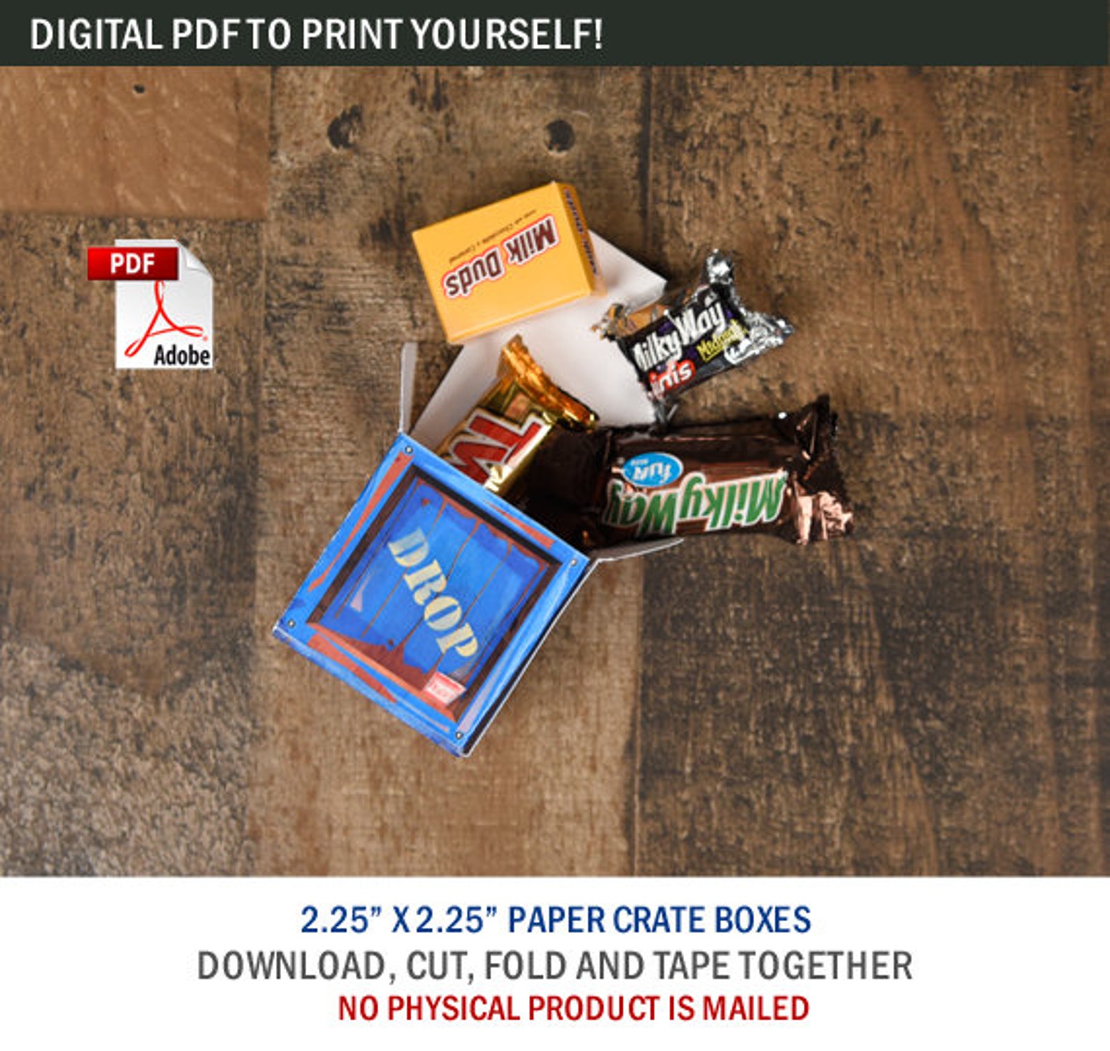 Instant Download Video Gamer Supply Drop Box Birthday Party - Etsy