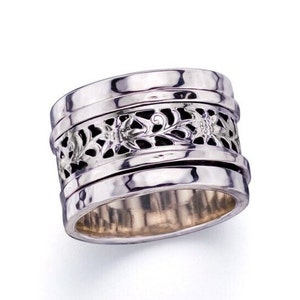 SPIRA Handcrafted Vintage Design 925 Sterling Silver Spinner - Etsy