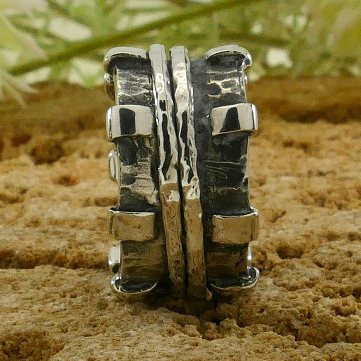 SPIRA Unique Handcrafted Spinner Ring Contemporary Design 925 | Etsy