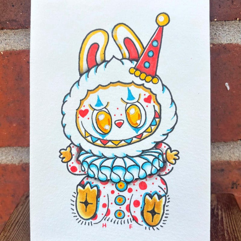 Labubu Clown - Etsy