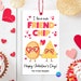 Valentine Chip Bag Tag Printable, EDITABLE I Love Our FRIEND CHIP Kids ...