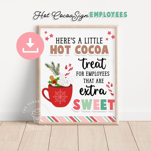 Hot Cocoa Sign - Etsy