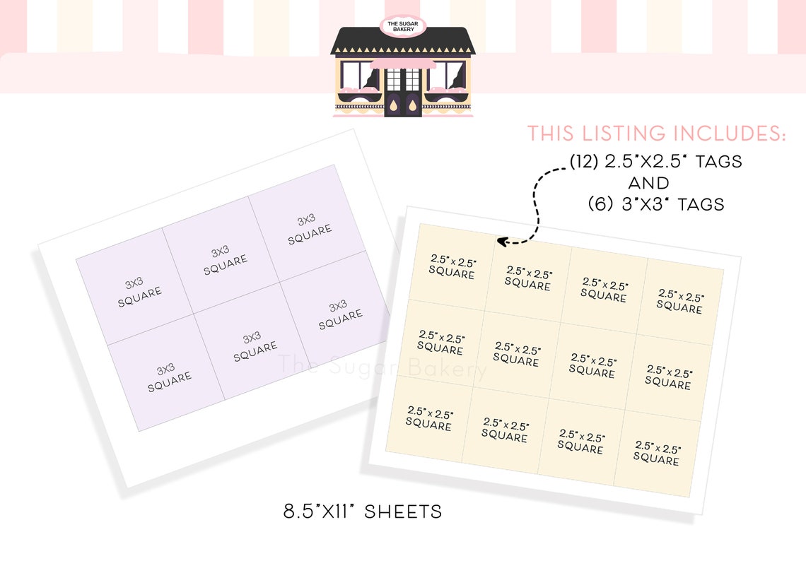 Printable Happy Birthday TAGS Birthday Tags Printable - Etsy