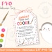 PYO Cookie Halloween TAGS, PYO Cookie Instructions & Directions, Paint ...