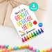 First Day of School Sweet Treat EDITABLE Tags, A Little Treat for ...