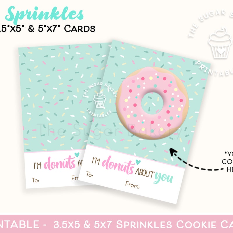 Donut Card - Etsy