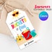 BUCKETS of FUN Tag, EDITABLE End of School Year Gift Tag, End of Year ...