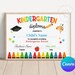Editable Kindergarten Diploma, Kindergarten Graduation Diploma ...