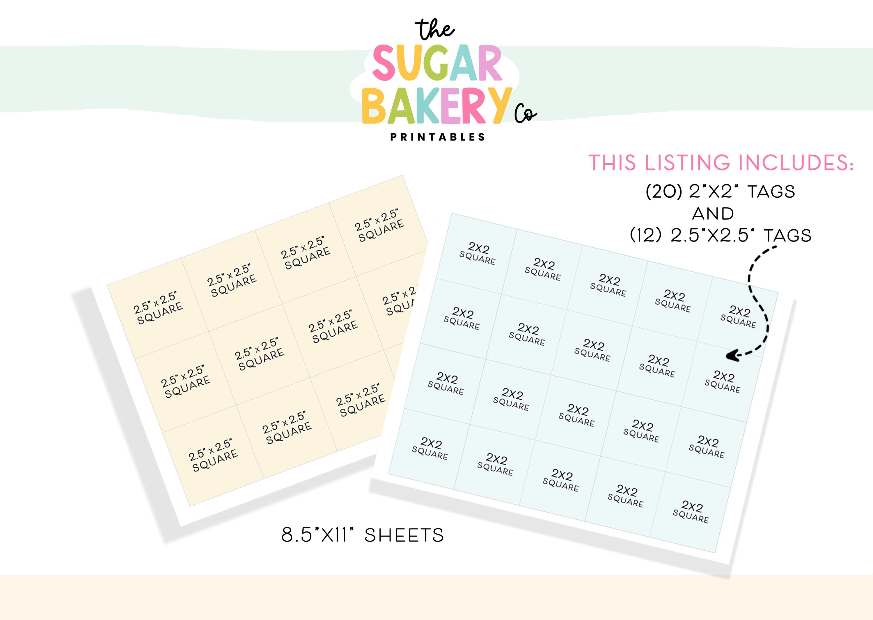 Printable Valentines Day Treat Tags for Teacher Student Classroom Favor ...