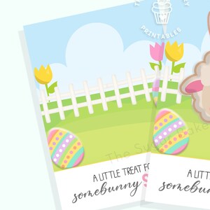 Easter Cookie Cards, Treat for Somebunny Sweet, Mini Cookie Card ...