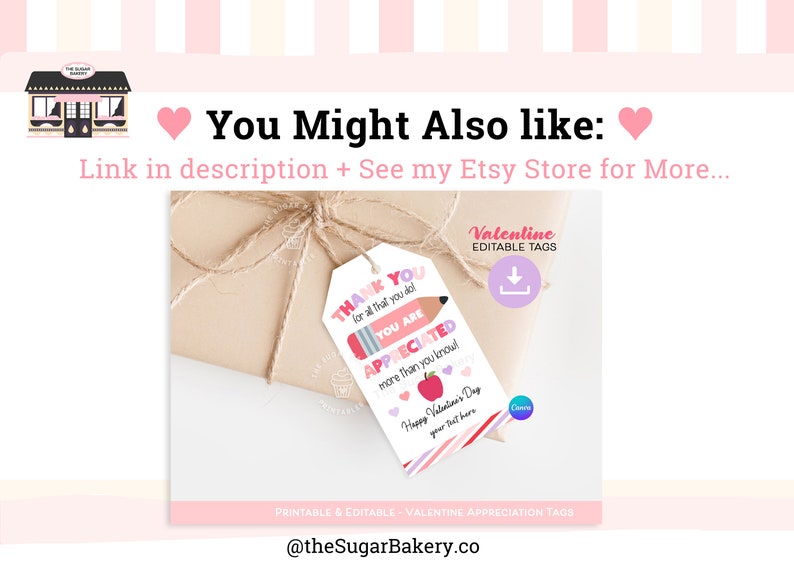 Printable Teacher Valentine Gift Tag, LOVE Having You as My TEACHER ...