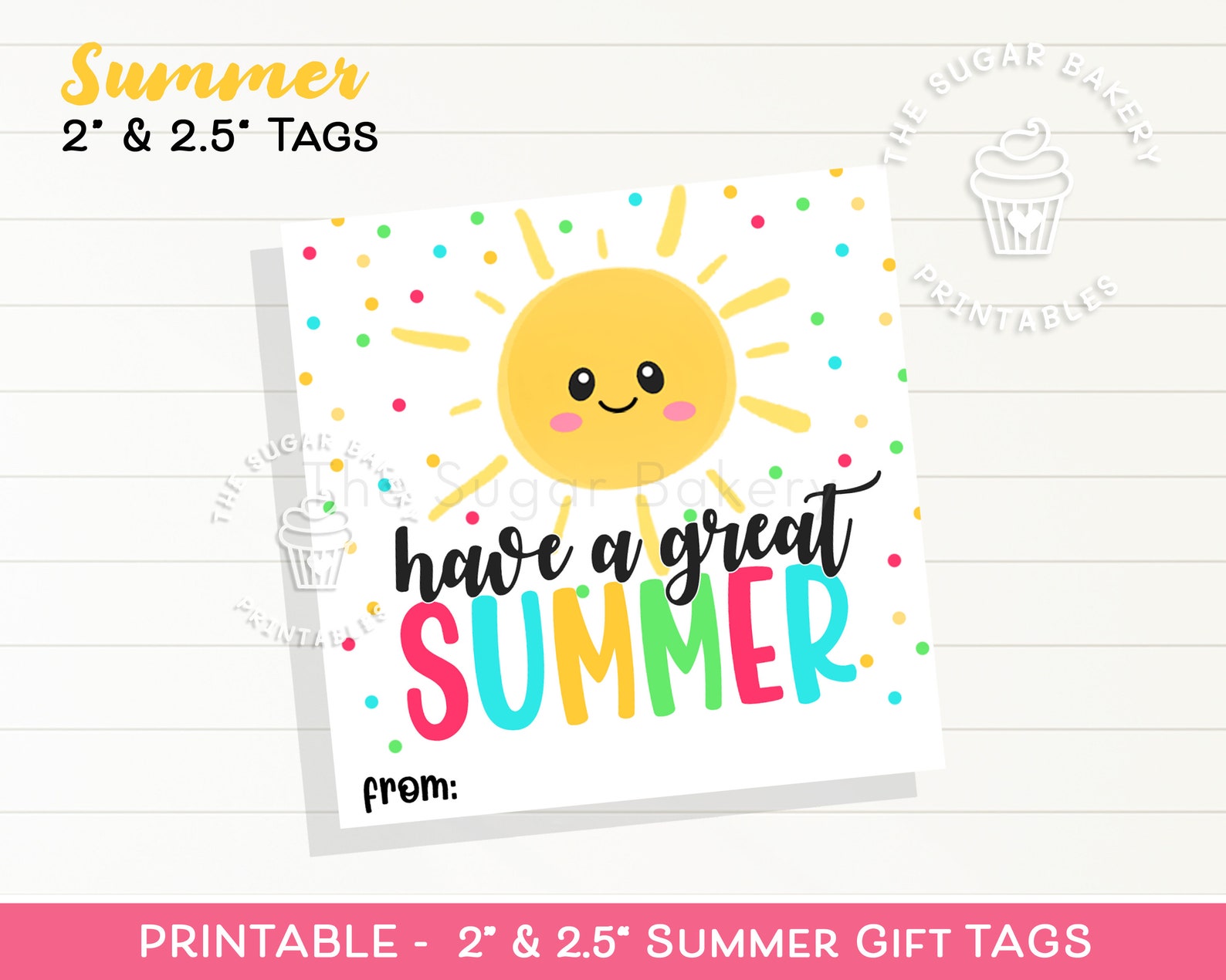 Have a Great Summer Gift Tags END OF YEAR Teacher Gift Tags - Etsy