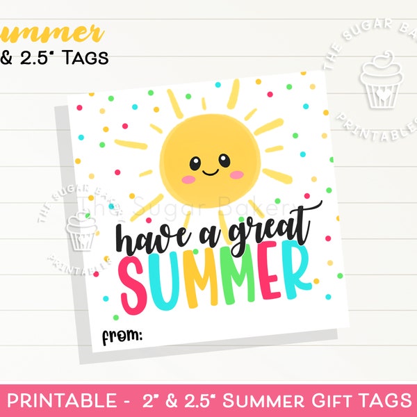 Thank You for a Great Year Have a Sweet Summer - Etsy