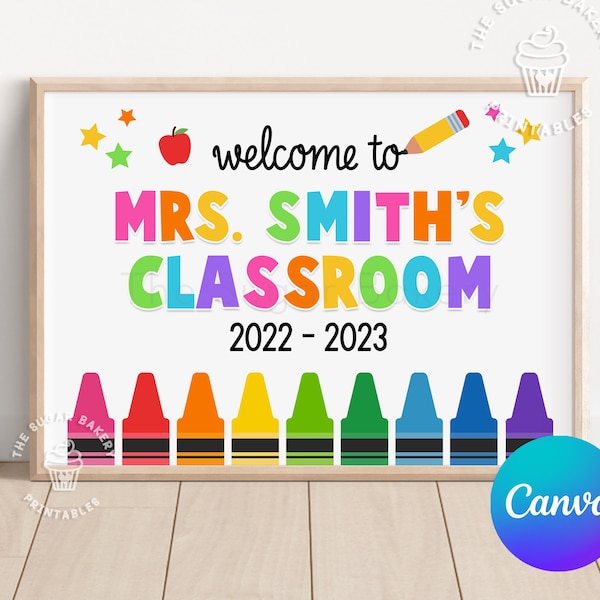 Classroom Welcome Sign - Etsy
