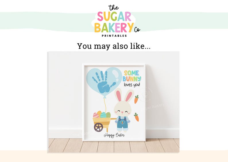 Spring Flower Handprint Craft Printable – Easter Flower Garden ...