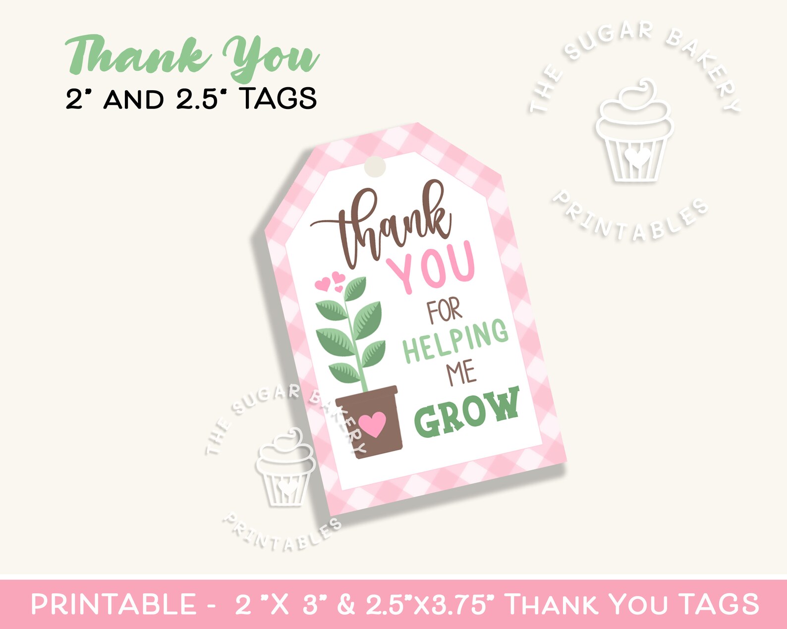 Teacher Appreciation Gift Tags Printable Thank You for - Etsy