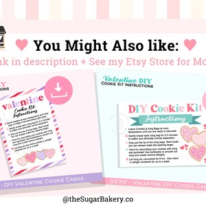Printable PYO COOKIE Card Instructions, Instant Download Paint Your Own ...