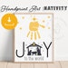 Christmas NATIVITY Handprint Art, Joy to the World, Sunday School Craft ...
