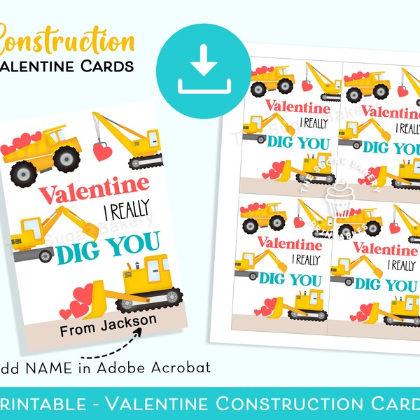 I Dig You Valentine - Etsy