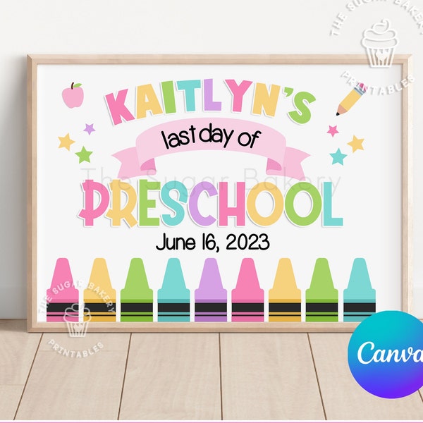 Last Day Preschool - Etsy